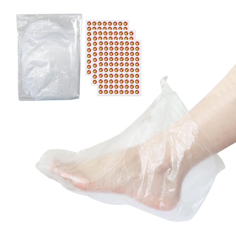 200Pcs Disposable Foot Covers for Feet with 240 Snug Closure ...
