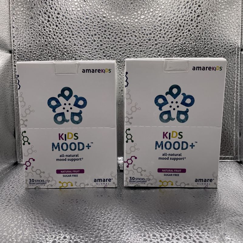 Amare Global Kids Mood+ Natural Mood Support 60 Sticks - New! - Online ...
