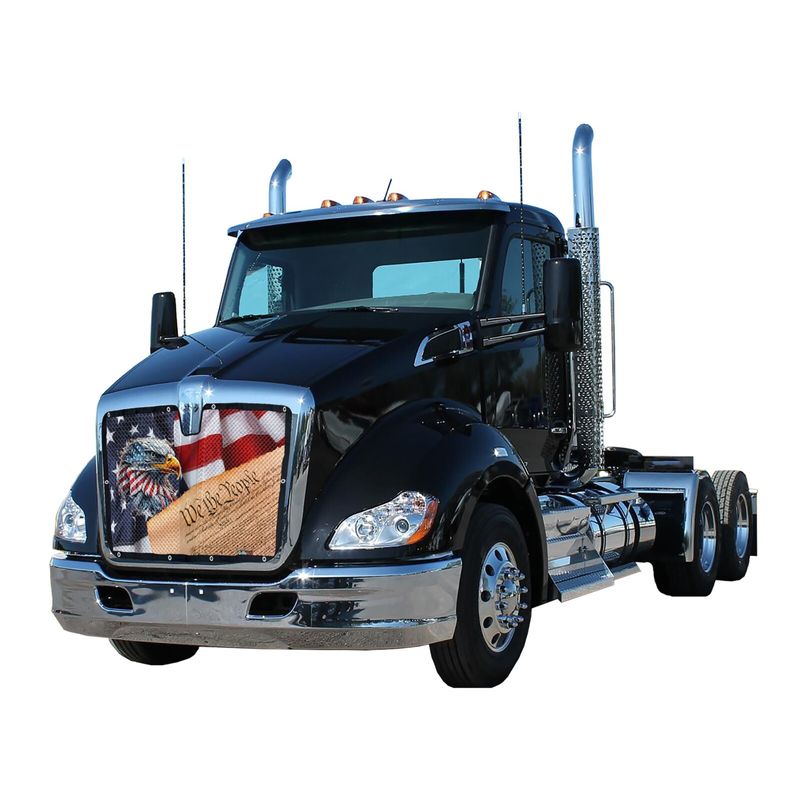 Premium EFC Bug Screen fits Kenworth T680 for 1st Gen(year 2021 and ...