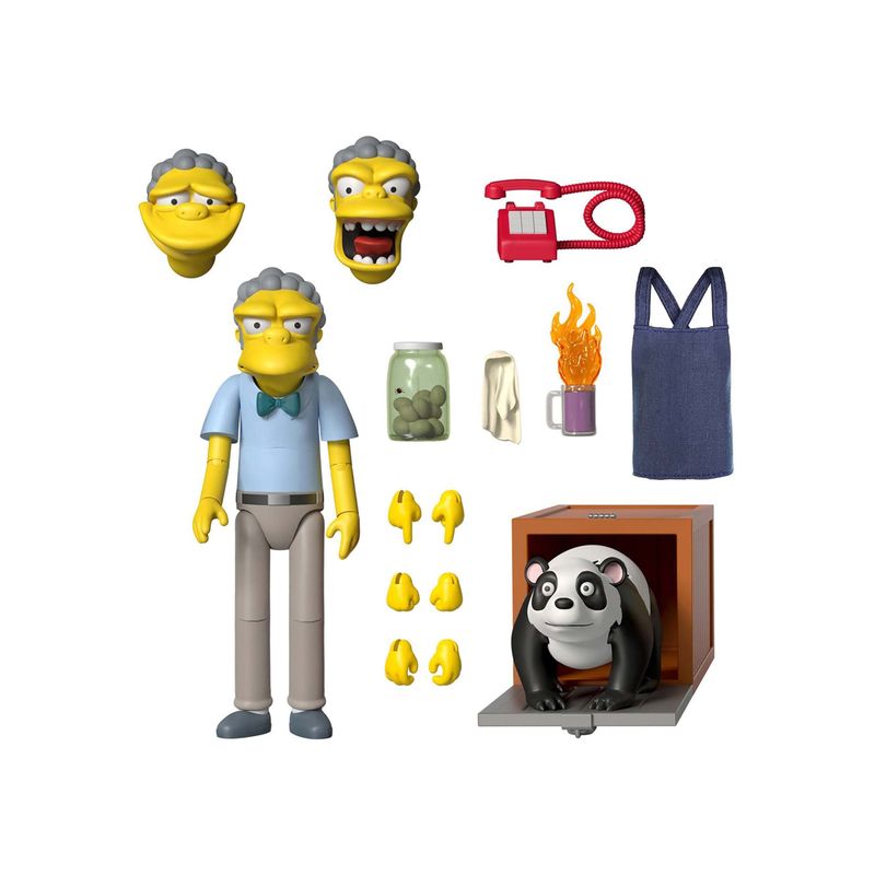 The Simpsons Ultimates Moe 7-Inch Action Figure - Online Marketplace ...