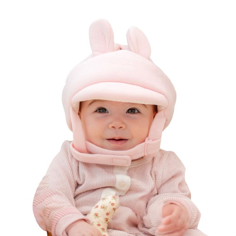 Organic Baby Head Protection Helmet - GOTS Cotton Certified Bunny ...