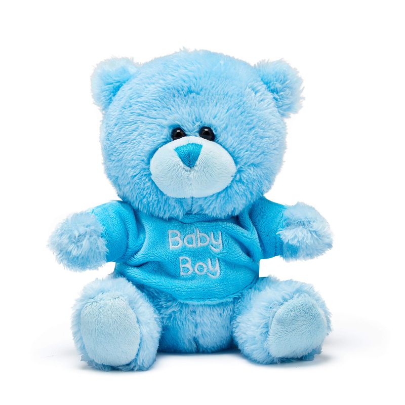 Newborn Gifts - Teddy Bear for Newborn Baby, Small Blue Teddy Bears for Boy Baby, Baby Teddy for ...