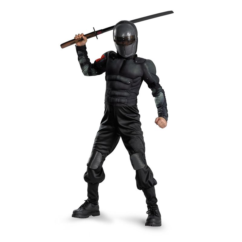 Disguise Costumes G.i. Joe Retaliation Snake Eyes Classic Muscle ...