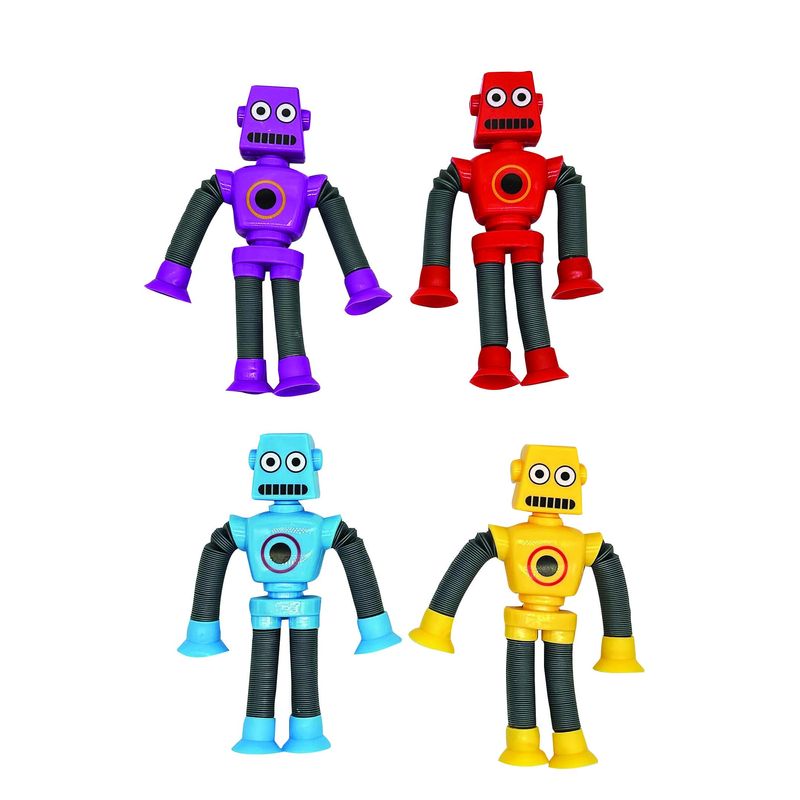 Raymond Geddes Robot Toys for Kids (12 per Display) - Colorful Robot ...