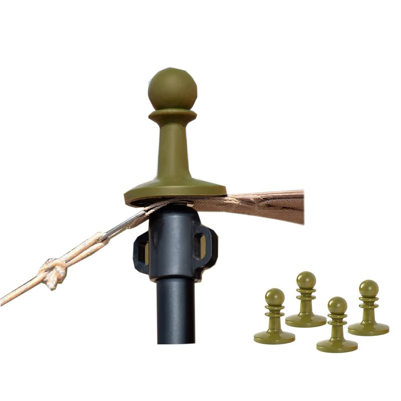 ShineTrip canopy waterproof cap, travel lightning rod, pole cap, tent ...