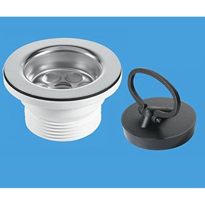 MCALPINE KITCHEN SINK WASTE & PLUG SET - Online Marketplace - EveryMarket
