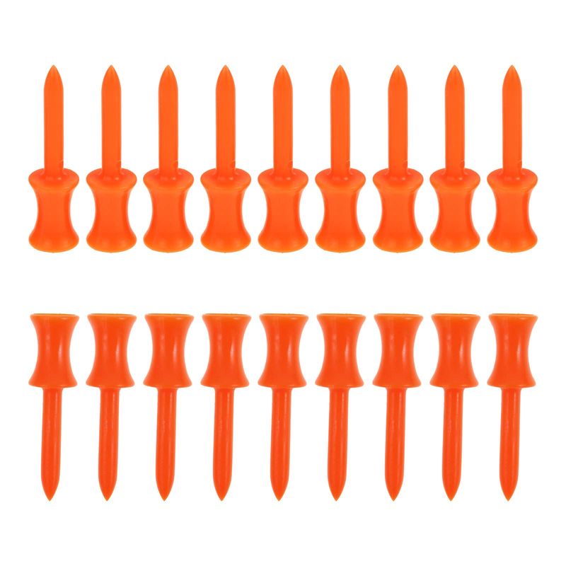 MUXSAM Golf Tees Unbreakable Step Down Plastic Castle Tees, 100-Pack ...