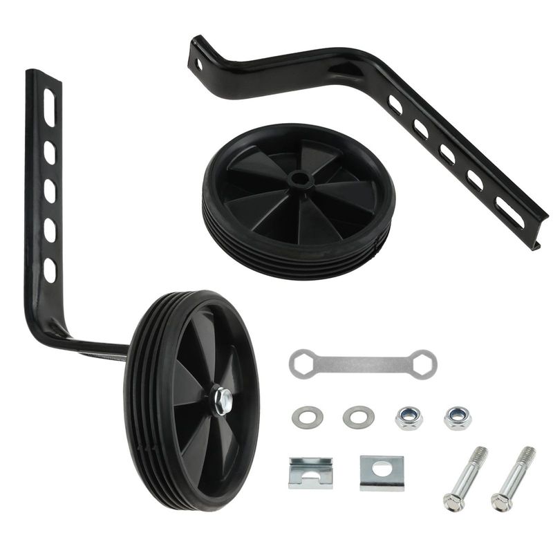 Bicycle Training Wheels, Training Wheel, Cycle Stabilizer with Wrench ...