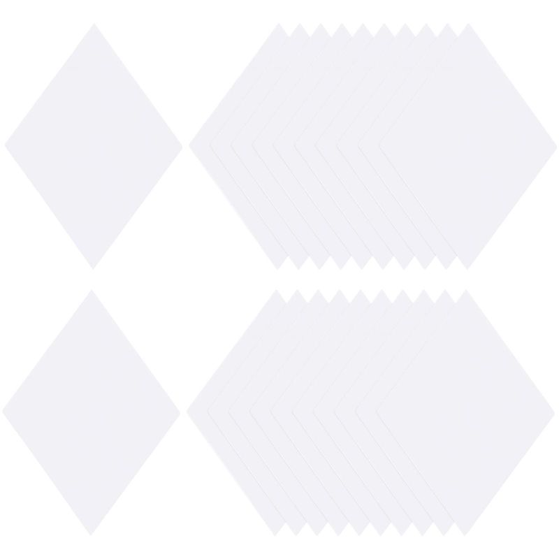 sourcing map 200 Count English Paper Piecing Small Rhombus Shapes Paper ...