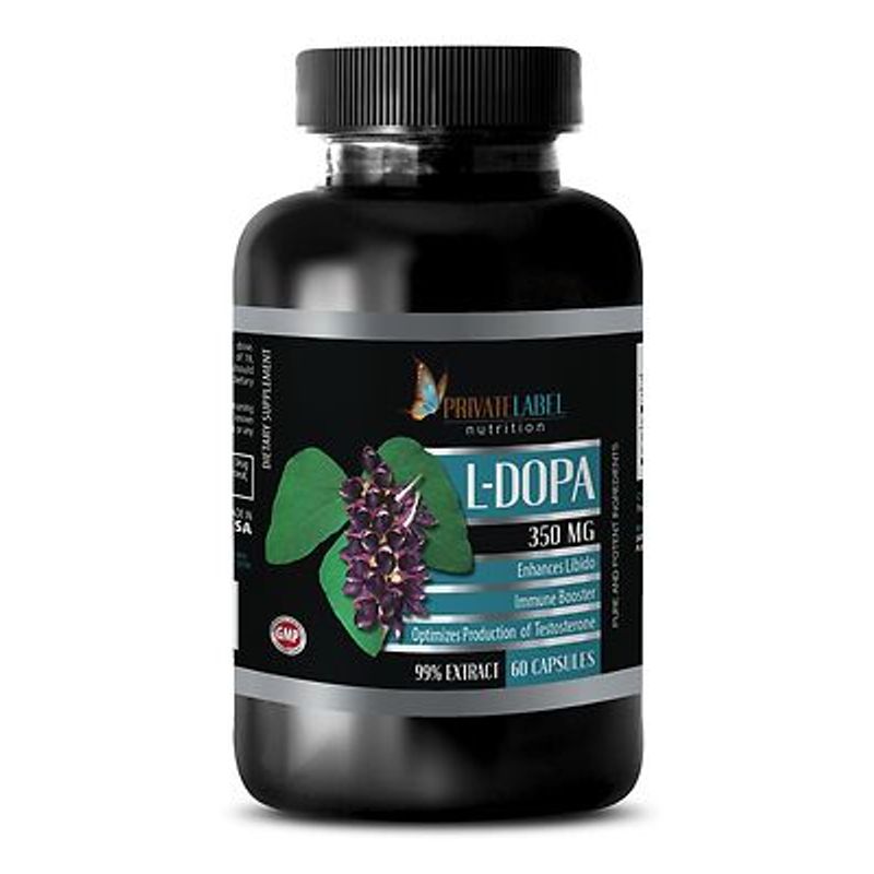L-dopa bulk - L-DOPA MUCUNA EXTRACT 350mg - mood and energy enhancers 1 Bottle - Online ...