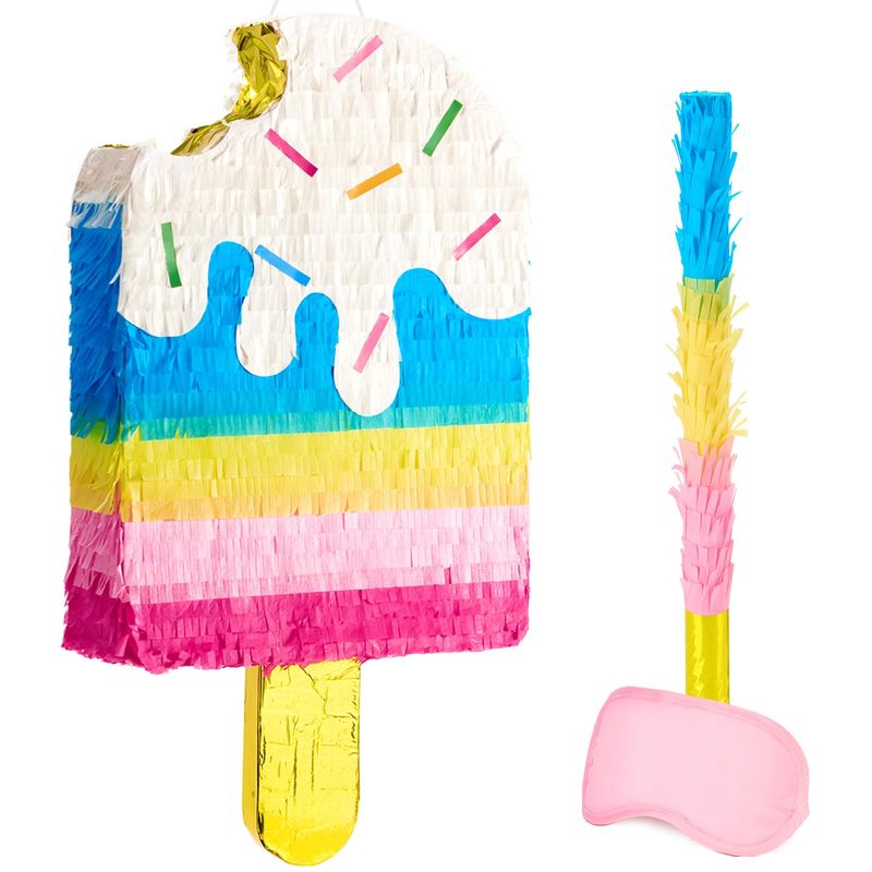 WERNNSAI Ice Cream Piñata - Sweet Summer Birthday Party Decorations ...
