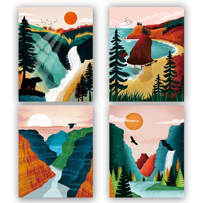 National Park Poster ,National Parks Art Prints,Nature Wall Art, Grand ...