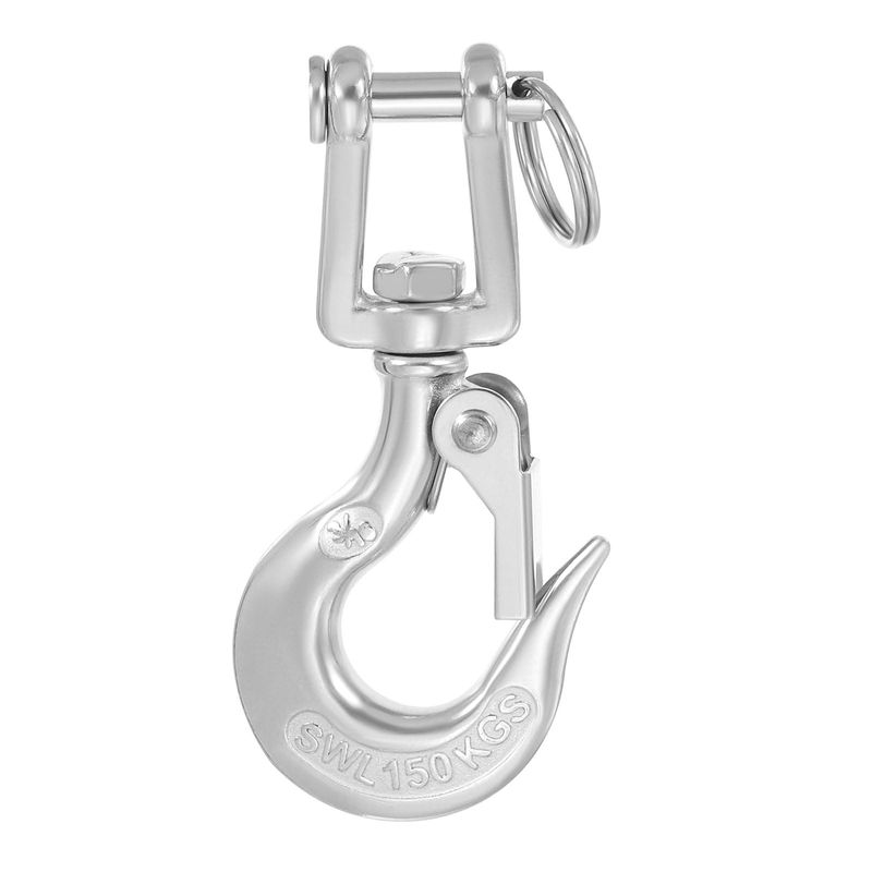 PATIKIL Clevis Slip Hook with Safety Latch 330lbs/0.15T Working Load ...