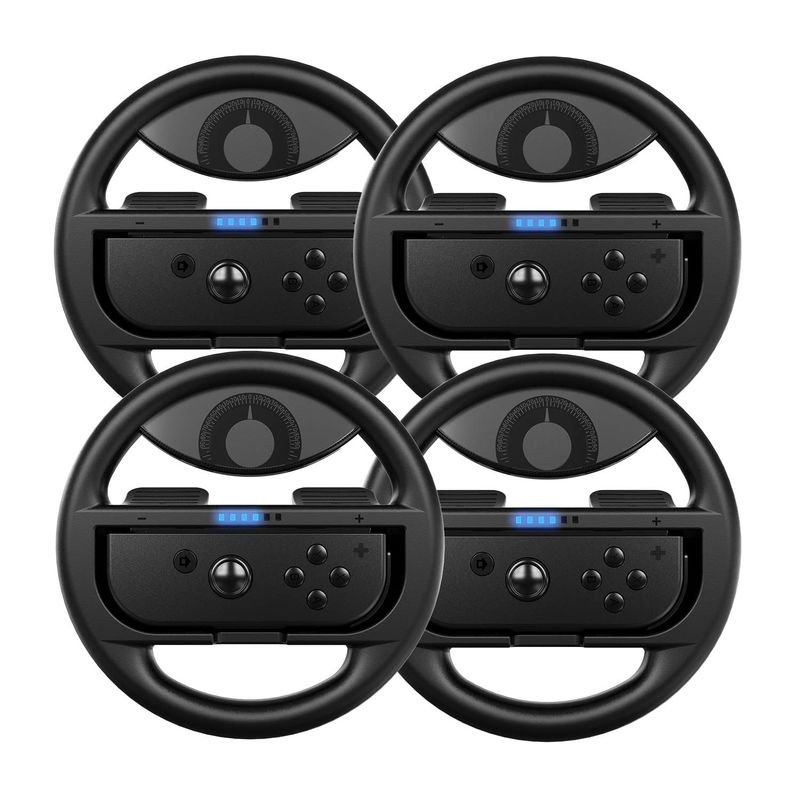 COODIO Switch Wheel, Switch Racing Wheel, Joy-Con Steering Wheel For ...