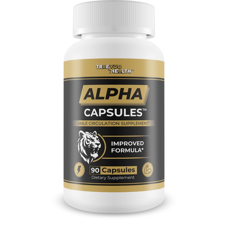 Alpha Capsules - Male Circulation Supplements for Men - Advanced Blood ...