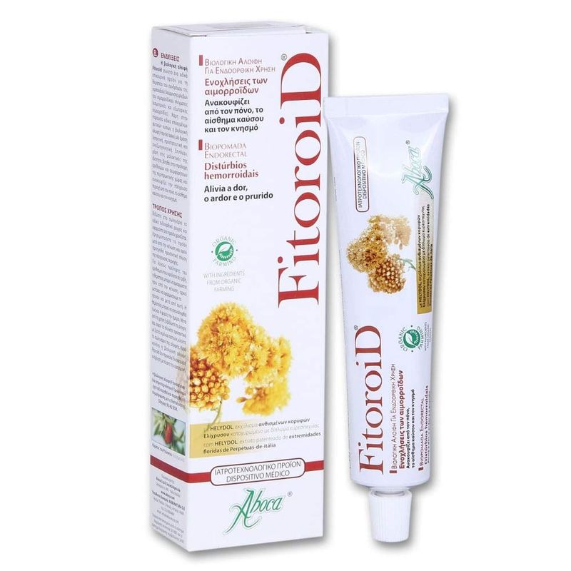 Fitoroid Ointment Tube 40ml Hemorrhoids Relief, Piles Pain Relief ...