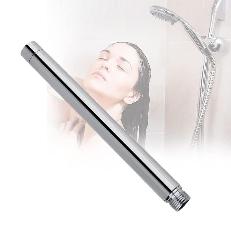 woojfcang 8 Inch Shower Extension Tube Handheld Shower Pipe Head ...