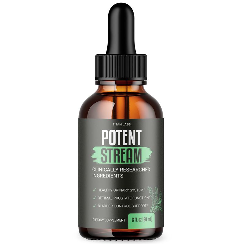 Potent Stream Drops, Potent Stream Prostate Support Drops (60 ML ...