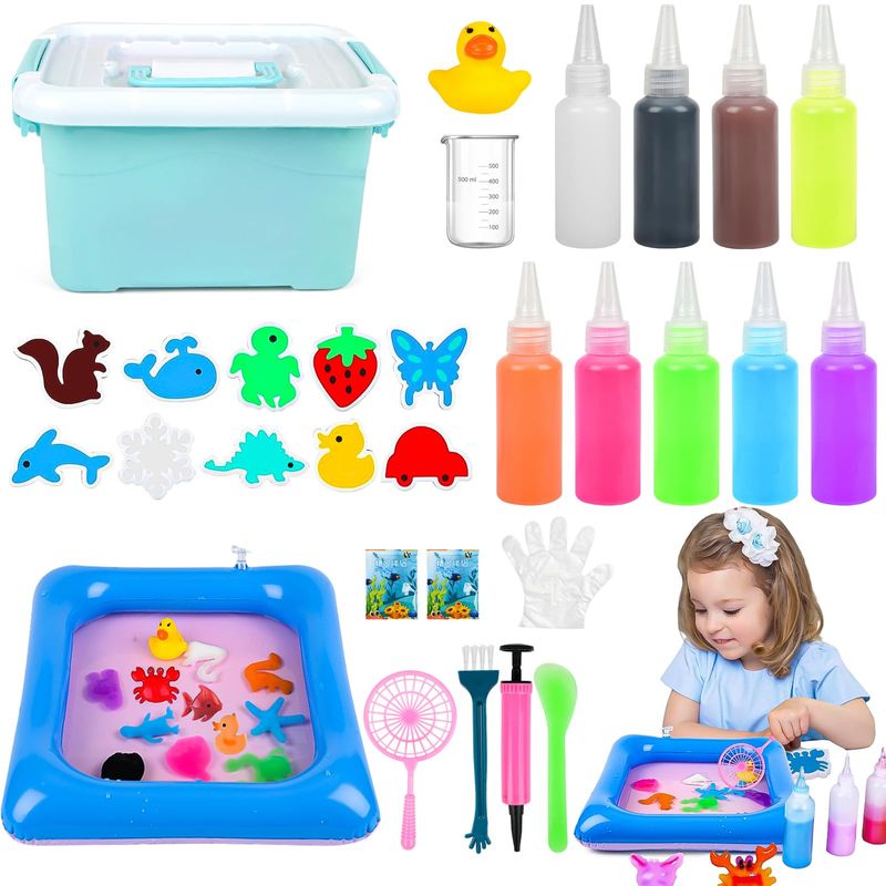 Magic Water Elf Kit DIY Magic Water Gel Bead Sensory Toy, Creative 3D ...