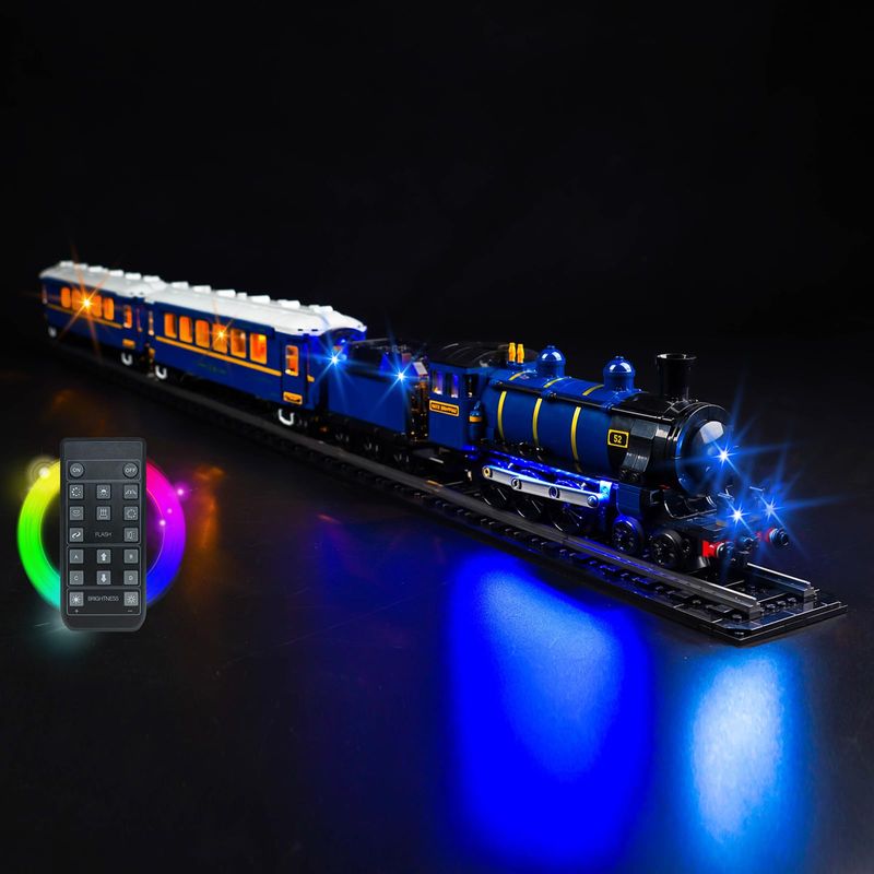 Hilighting Upgraded Led Light Kit for Lego The Orient Express Train ...
