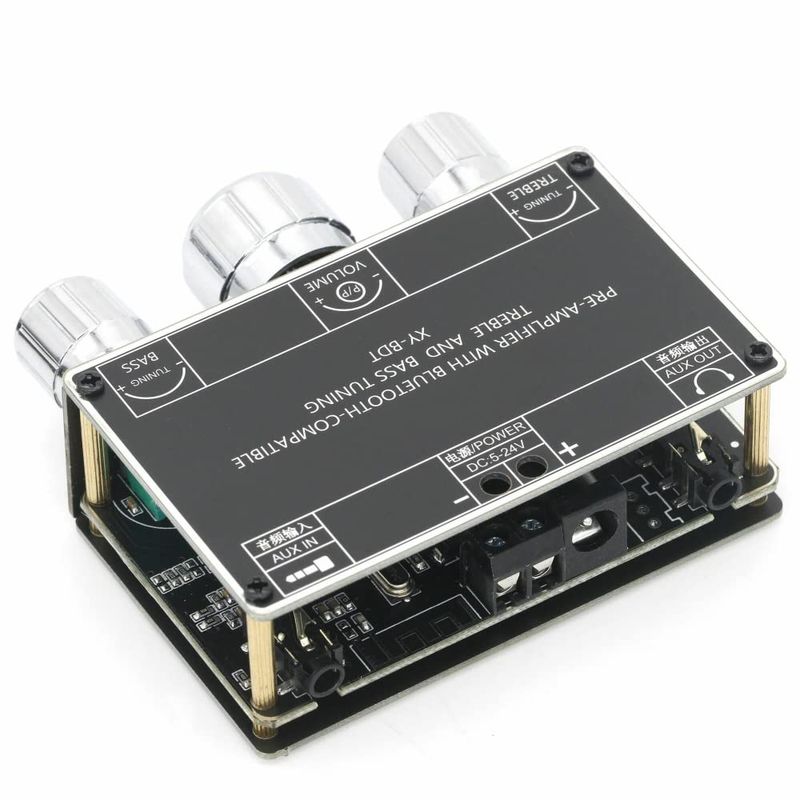 DollaTek bluetooth 5.1 Audio Receiver Decoder Dual Channel Stereo Tone ...