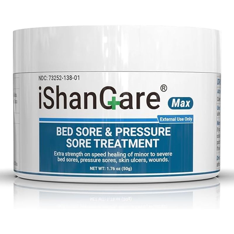 iShanCare® Bed Sore Cream - Fast & Safe Natural Healing Pressure Sore ...