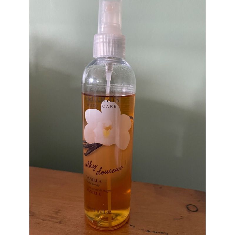 AVON Naturals Senses Body Spray body mist - vanilla - 80% full - Online ...