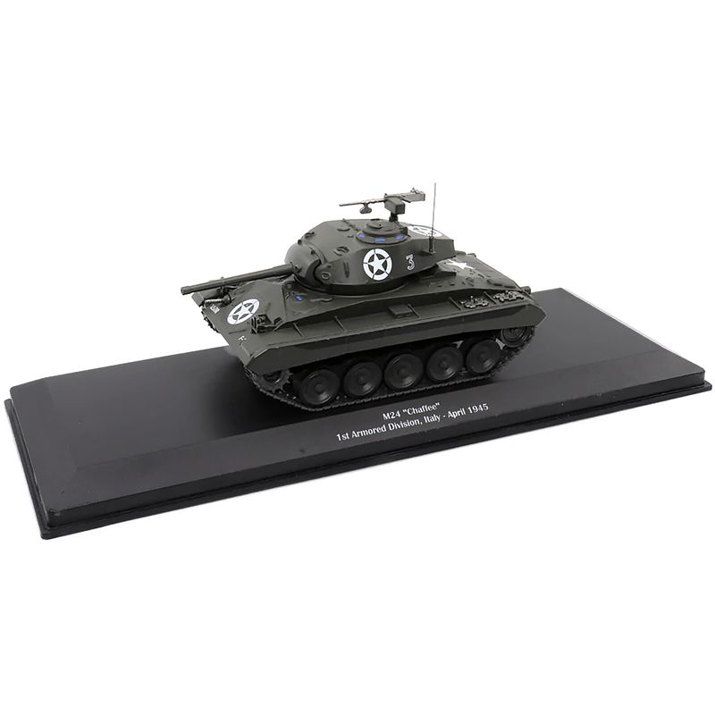 AFV's of WWII 23196-45 M24 Chaffee Tank #3 U.S.A. 1st Armored 1/43 ...