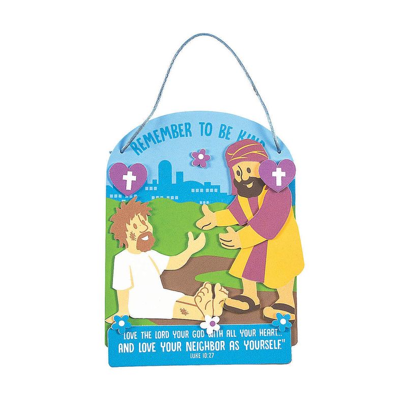 Fun Express Good Samaritan Sign Ck - Crafts for Kids and Fun Home ...