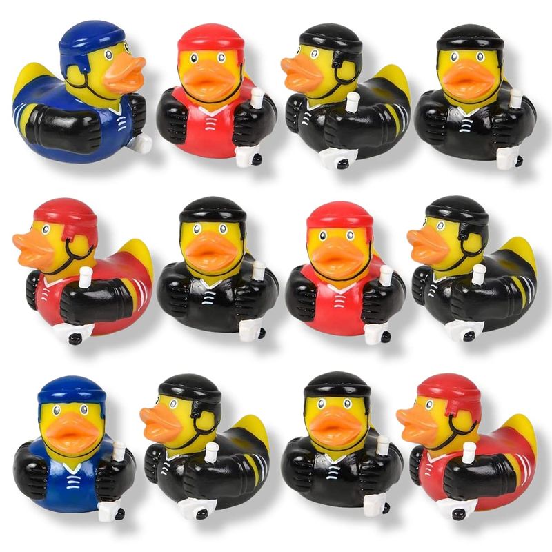 Cool Sport Themed Rubber Ducks (2") (12 Pack) Cute Duckies Bath Tub ...