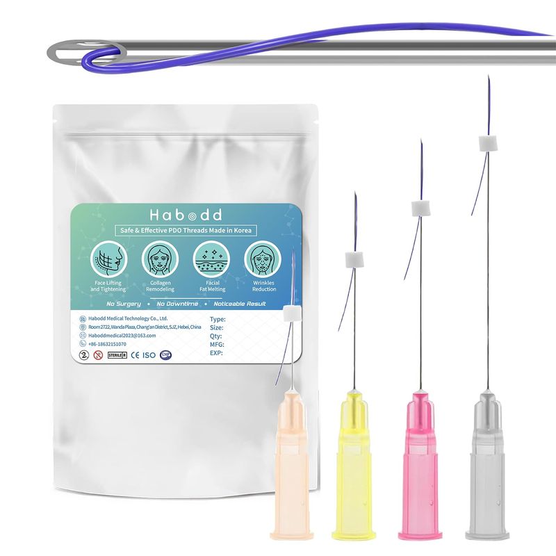 Pdo Threads For Face Lift, Mono Threads - (29G38mm) PDO Lifting Threads ...
