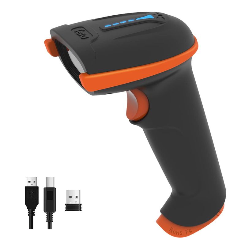 Tera Barcode Scanner Wireless 1D Laser Cordless Barcode Reader with ...