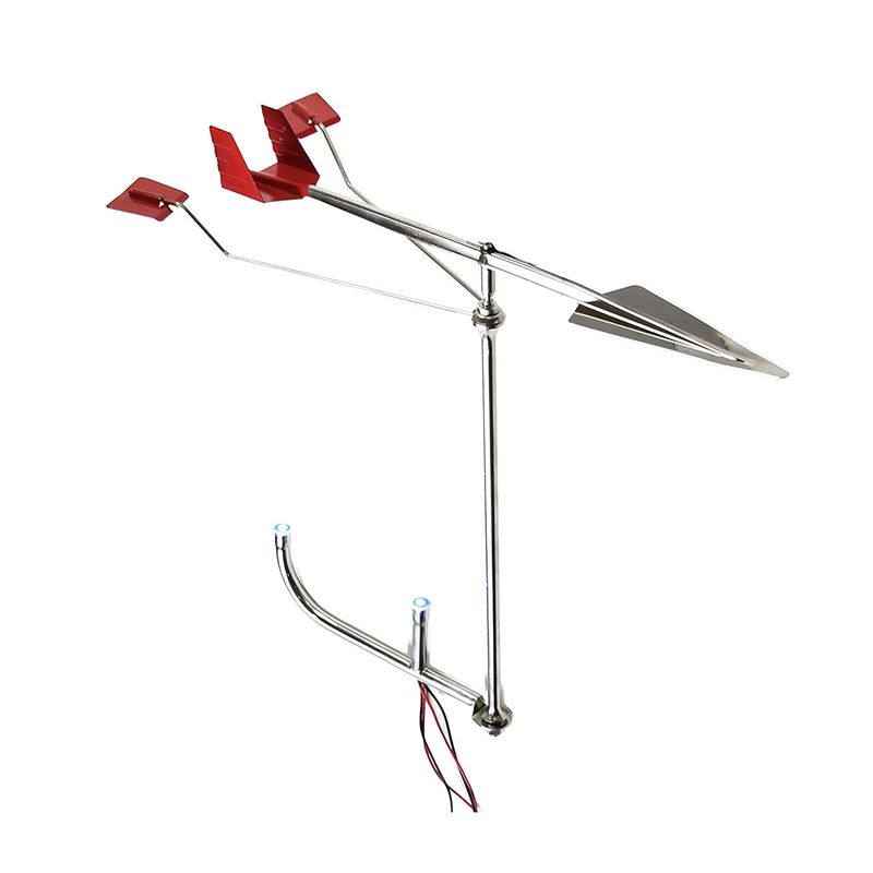 MARINE CITY 316 Grade Stainless Steel Marine Sailboat Masthead Wind ...