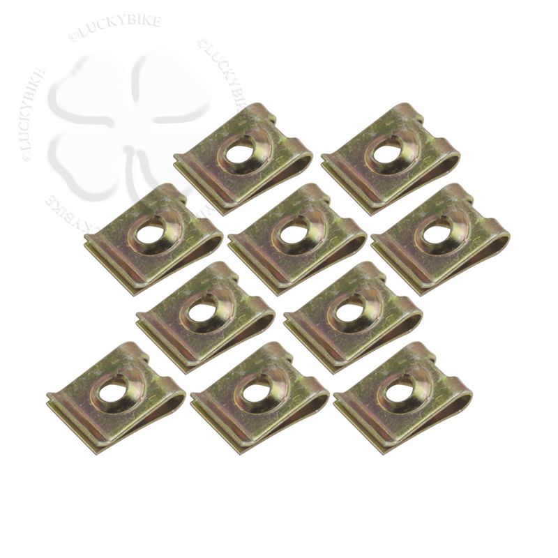 10x U Nut Fairing Clip M3 Universal GSXR CBR Clamp M3 for Machine ...