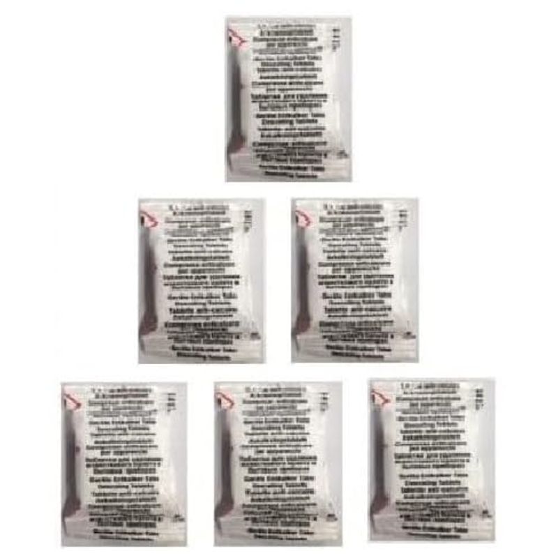 Descaling Descaler Pack of 6 Coffee Machine Cleaning Tablets for All ...