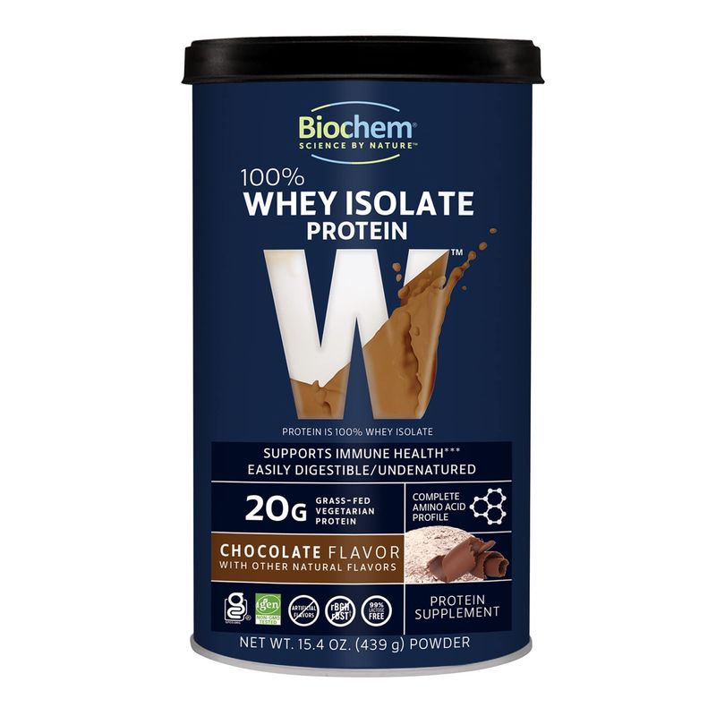 Biochem, Whey Protein Powder, 20g of Protein to Support Muscles and ...