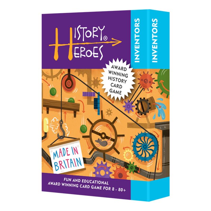 History Heroes: INVENTORS - STEM Quiz Card Game for Kids, Adults, Game ...