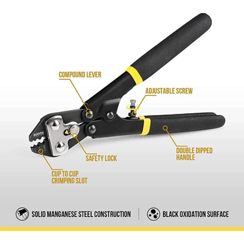 Fishing Crimper Pliers,Lure Rigging Tool,Fish Crimping Wire Mono Leader ...