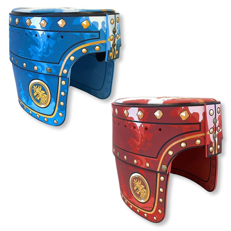 Liontouch - Noble Knight Helmet For Boys, Blue/Red | Age 3-8 Years ...