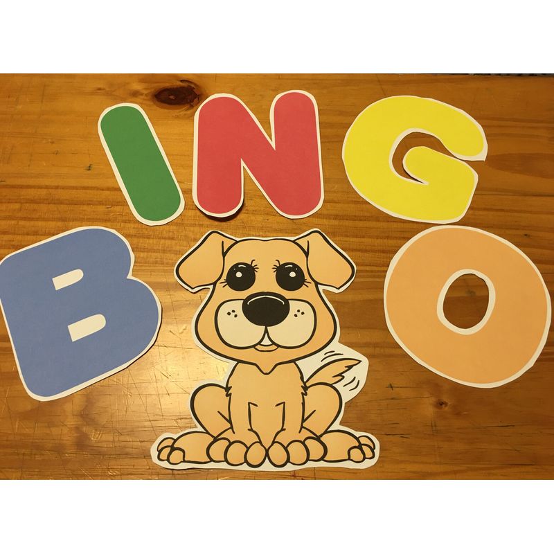 BINGO SONG FLANNEL BOARD SET - LAMINATED - FLANNEL FELT STORY and ...