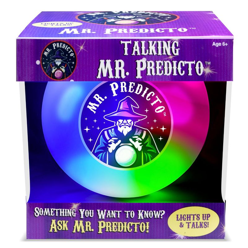 Talking Mr. Predicto Fortune Telling Ball - Ask Yes or No Question & He ...