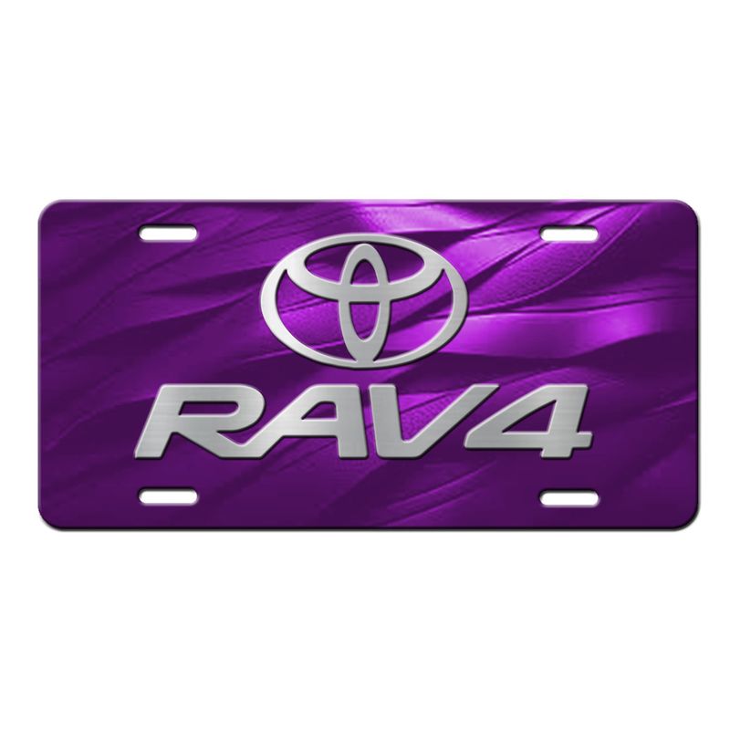 Toyota RAV4 Aluminum Vanity Novelty License Plate Tag New Twisted ...