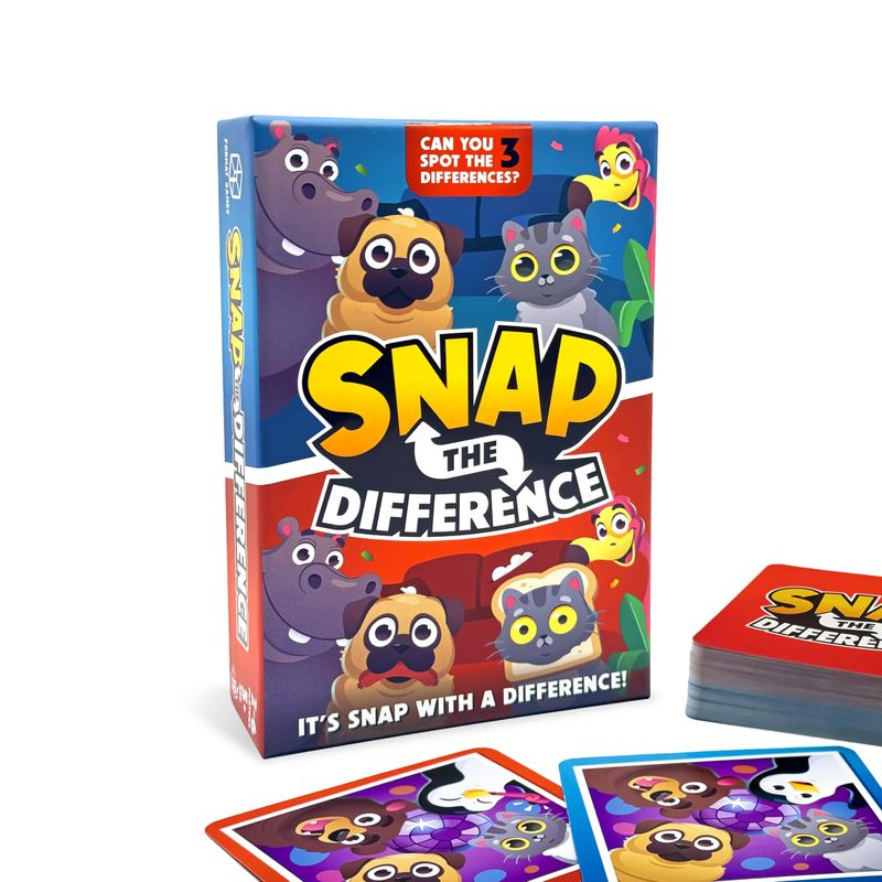 Format Games Snap the Difference Card Game | The Fast & Fun Spot-the-Difference Card Game ...