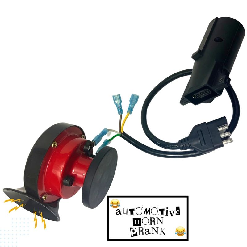 Hidden Automotive Horn Prank - Loud horn activates when brakes are ...