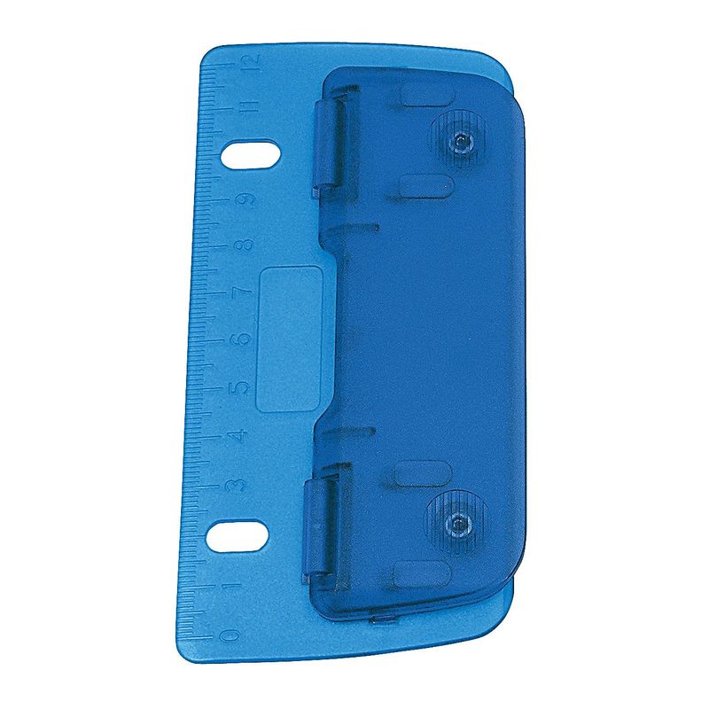 Wedo 67803 Pocket Hole Punch Plastic for Filing 8 cm Holes 2 Ages with ...
