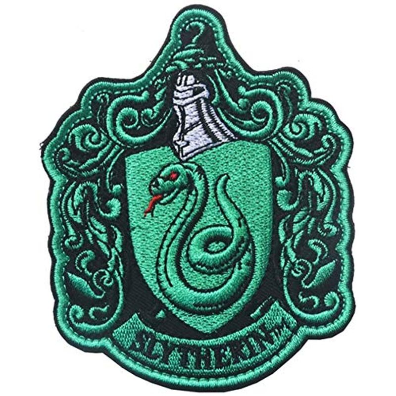 PSL Slytherin Crest Iron Sew on Embroidered Patch Hogwarts Patch ...