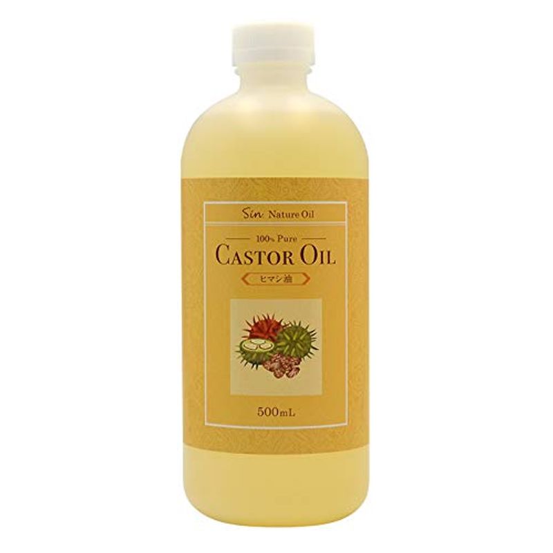 Sin. Natural Additive-Free Domestic Refined Castor Oil, 16.9 fl oz (500 ...