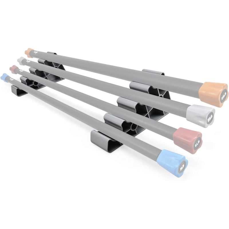 Yes4All Total Body Workout Weighted Bar Racks, Weighted Workout Bar ...