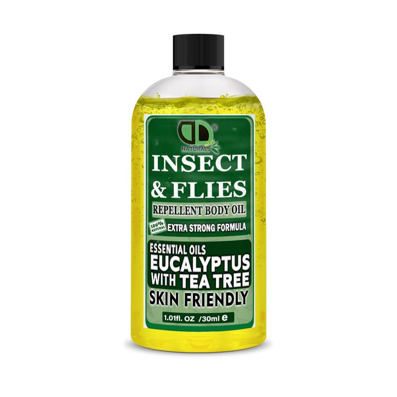 Insect Repellent with EUALYPTUS & Tea Tree Essential Oil (Repells Bugs ...