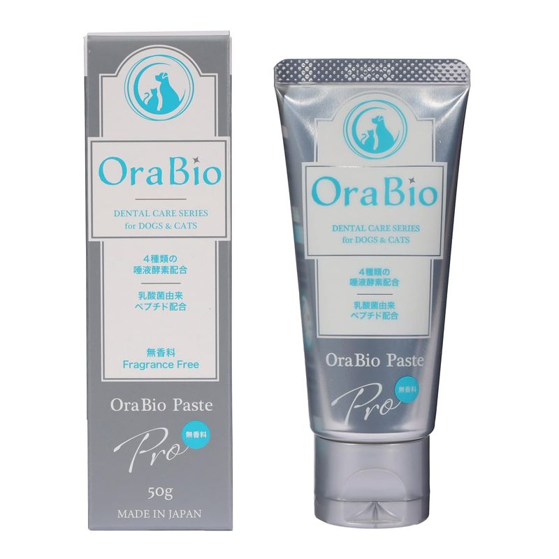 OraBio Aura Bio Paste PRO 1.8 oz (50 g), 4 Kinds of Saliva Enzymes & Lactic Acid Bacteria ...